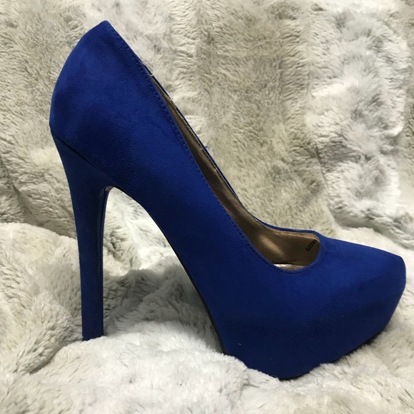 Charlotte Russe | Shoes | Blue Pump Heels Charlotte Russe | Poshmark